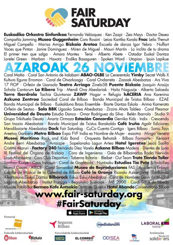 Fair Saturday: Cultura y acción social.